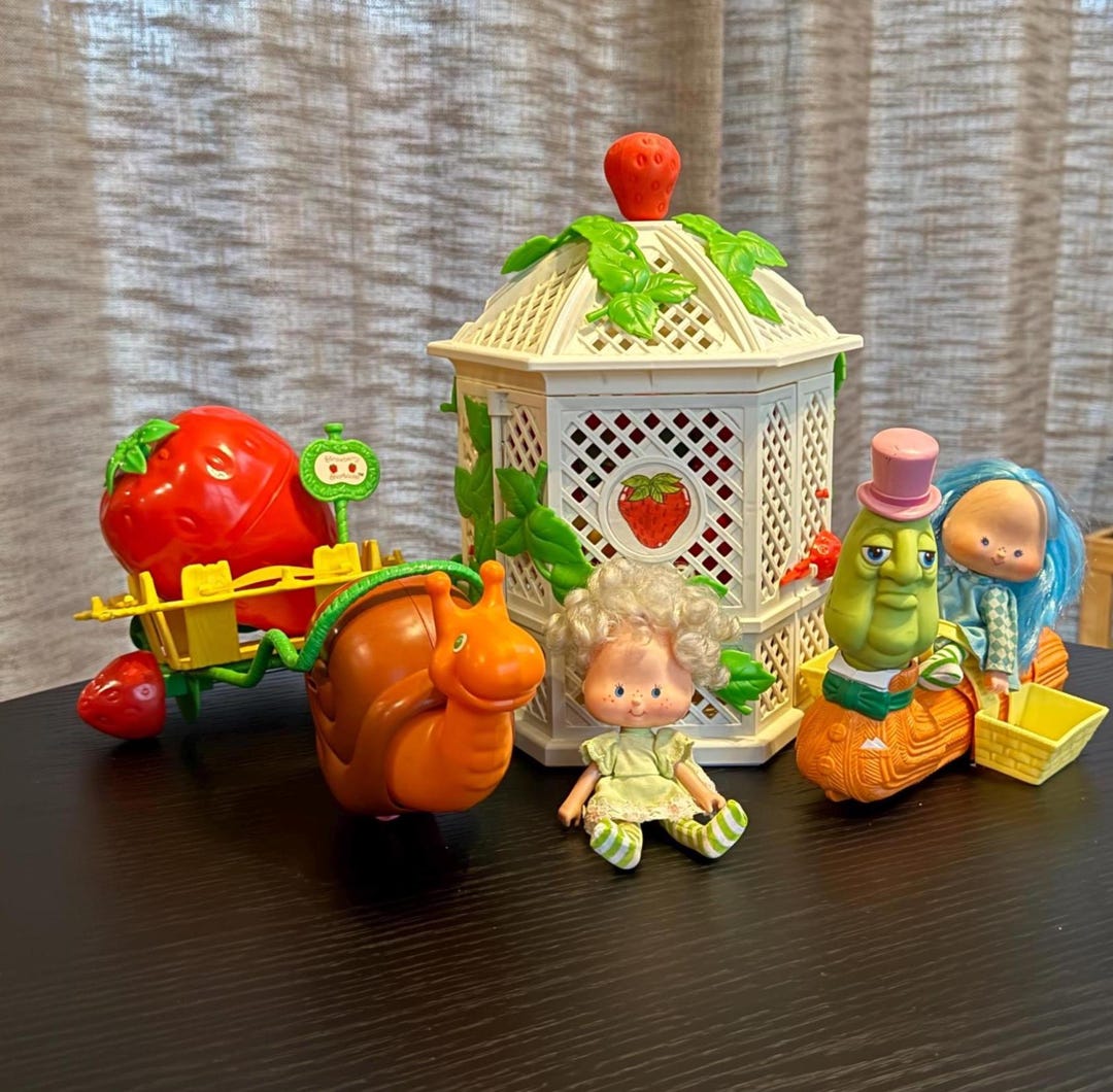 Original Strawberry Shortcake Dolls and Accessories (read Description ...