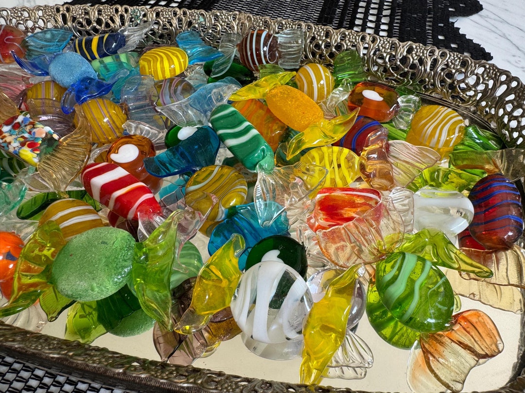 Murano Glass Candies Pick Your Set of 6 - Etsy