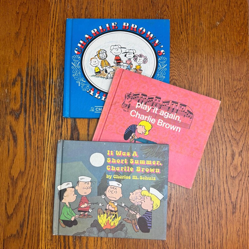 Charlie Brown Books - Etsy