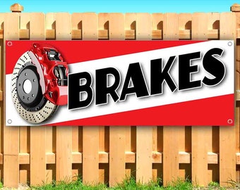 Brakes Banner - Etsy