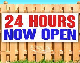 24 Hours Banner - Etsy