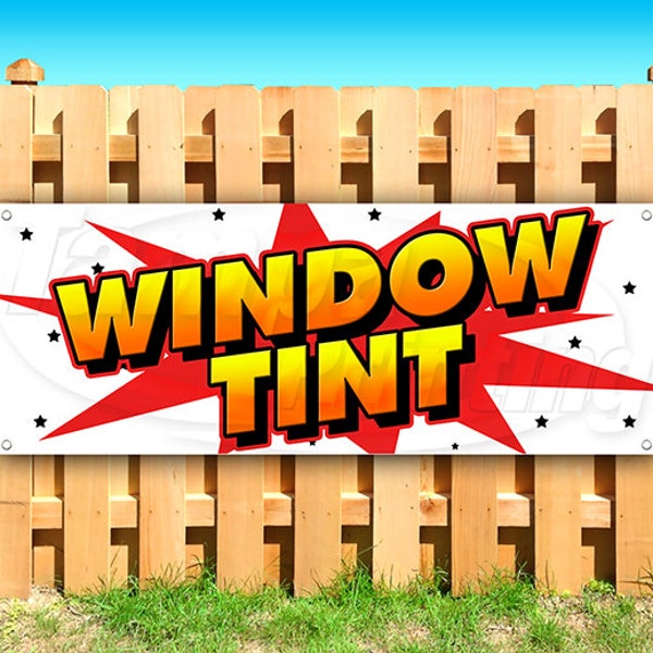 Window Tint Banner - Etsy