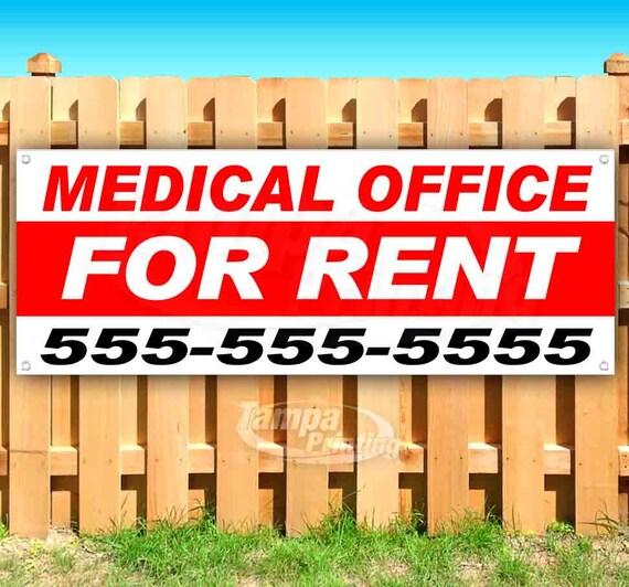 Home & Living advertising flag many sizes Medical Office For Lease ...