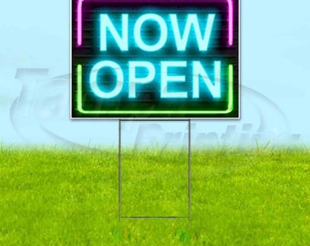 Now Open Neon Sign - Etsy