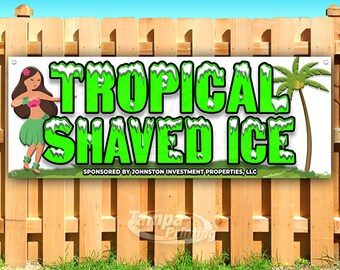 Shaved Ice Banner - Etsy
