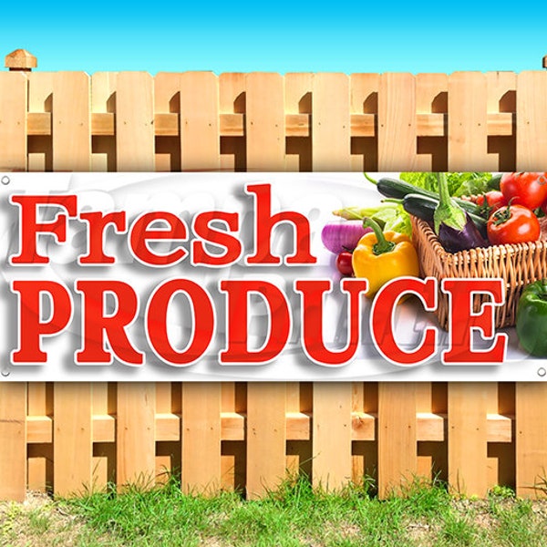 Produce Signs - Etsy