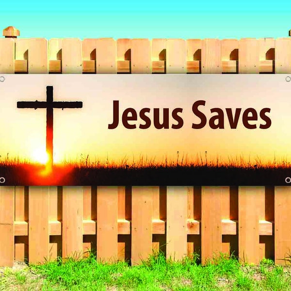 Jesus Banner - Etsy