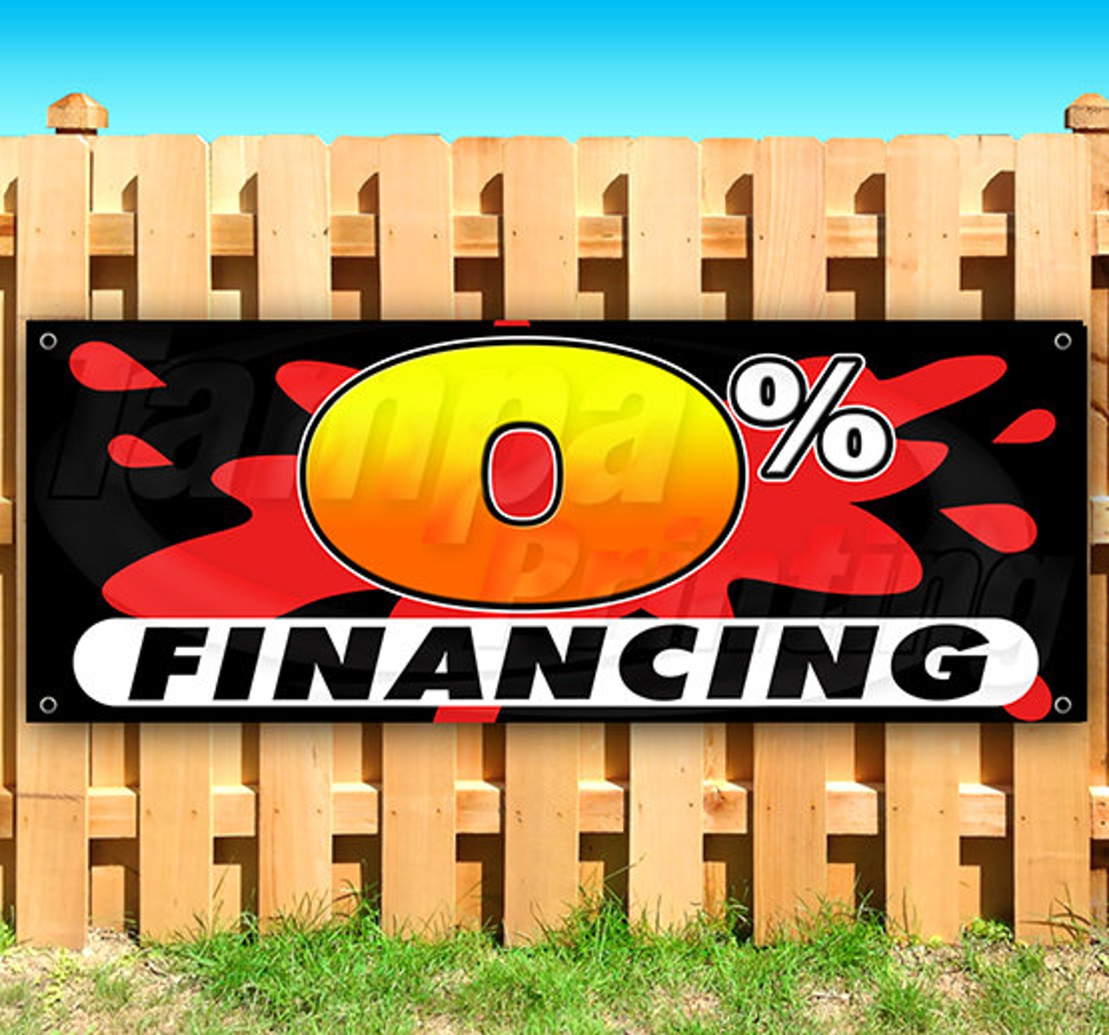0 Percent Financing 13 Oz Heavy Duty Vinyl Banner Sign With Etsy 0-percent-financing-13-oz-heavy-duty-vinyl-banner-sign-with-etsy