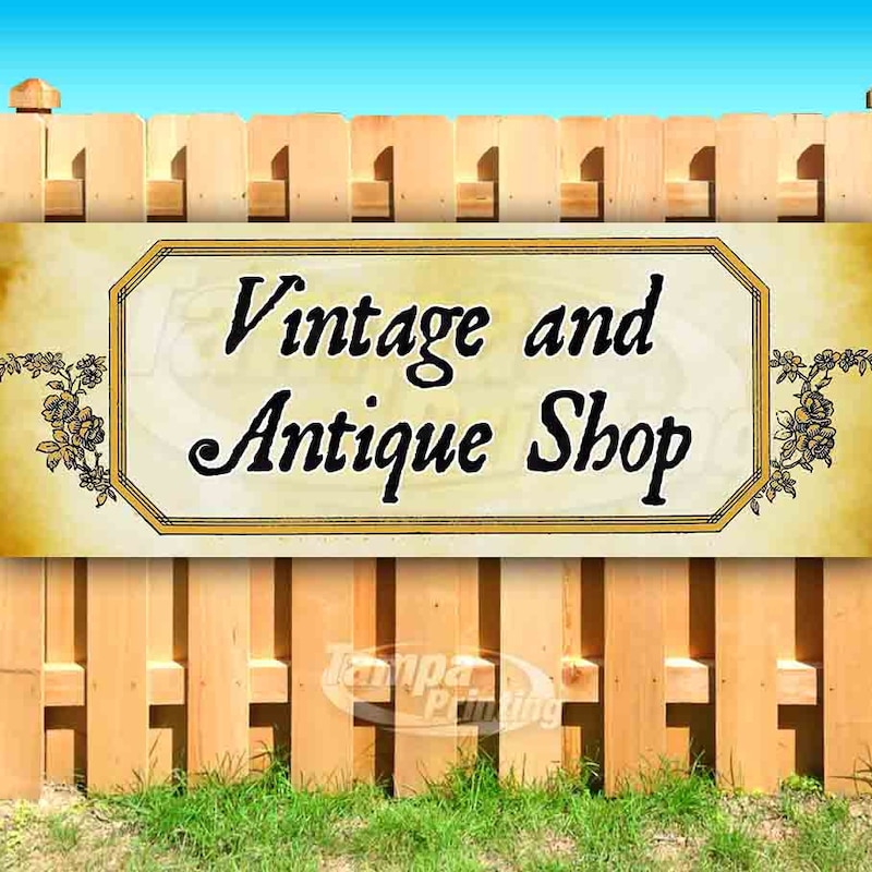 Antique Shop Sign - Etsy