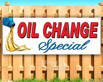 Oil Change Sign - Etsy