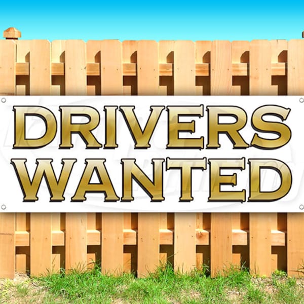 Drivers Wanted Sign - Etsy