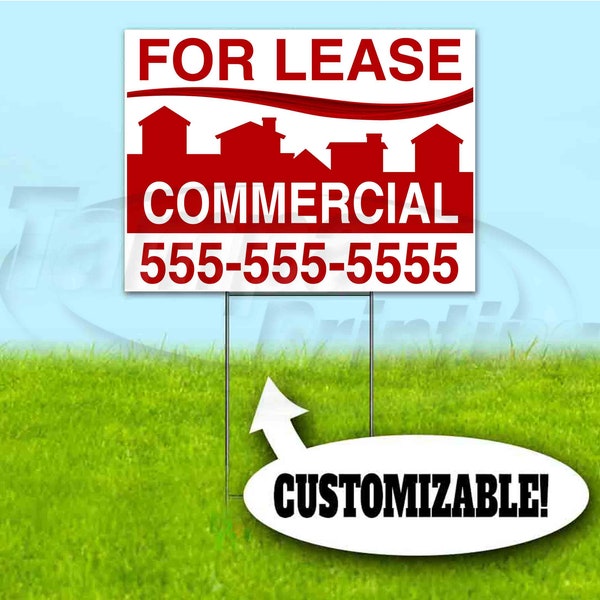 Leasing Lawn Sign - Etsy