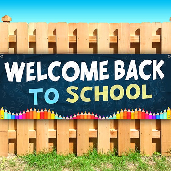 Metal School Welcome Sign - Etsy