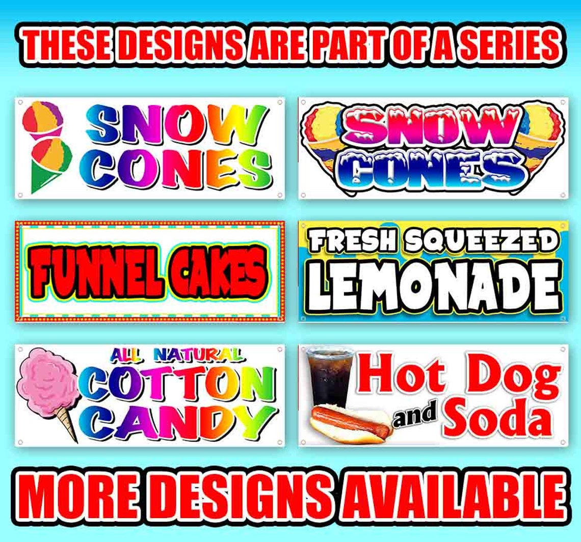 FRESH POPCORN 13 Oz Heavy Duty Vinyl Banner Sign With Metal | Etsy