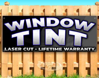 Window Tint Banner - Etsy