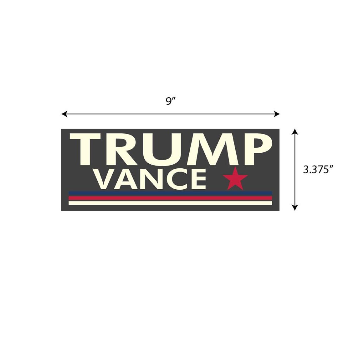 TRUMP VANCE 2024 MAGA Bumper Sticker Decal Graphic Election BS0560 - Etsy