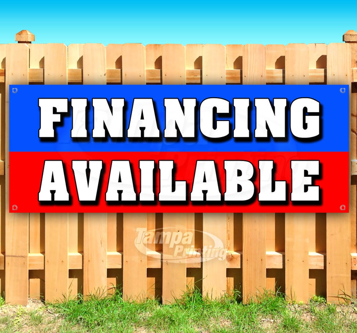 FINANCING AVAILABLE 13 Oz Heavy Duty Vinyl Banner Sign With - Etsy