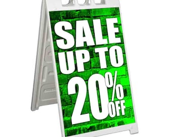 20 Percent off Sign - Etsy