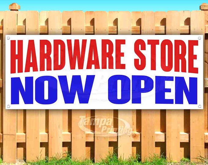 Now Open Banner. Business Banner for Grand Opening, Vinyl Banner for ...