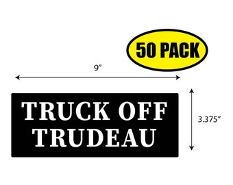 Trudeau Truck Decal - Etsy