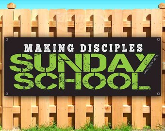 Sunday School Banner - Etsy
