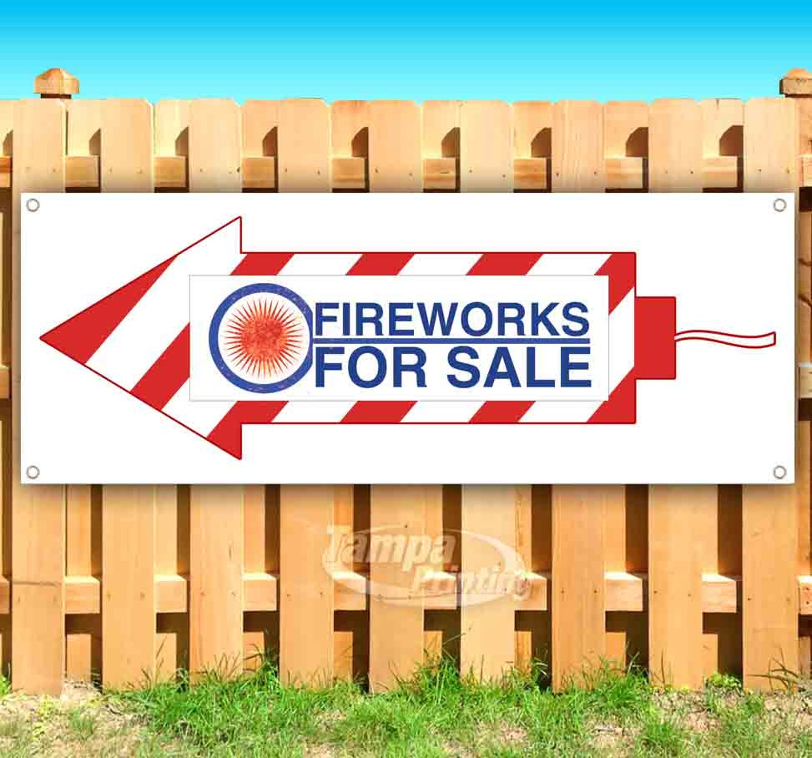 Fireworks for Sale 13 Oz Heavy Duty Vinyl Banner Sign With - Etsy