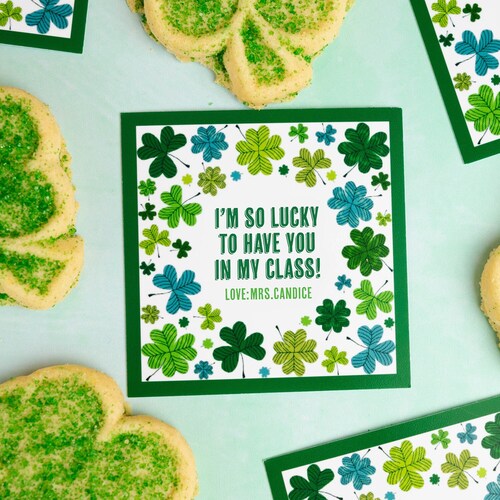 I'm so Lucky to Have You in My Class Gift Tags Printable | Etsy