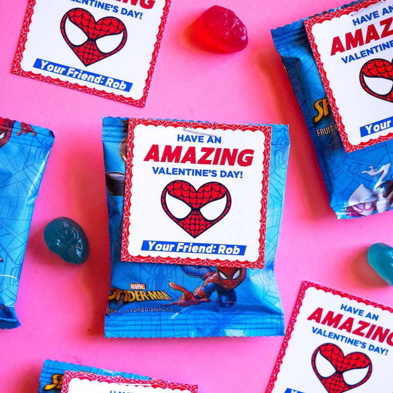 Superhero Valentine - Etsy