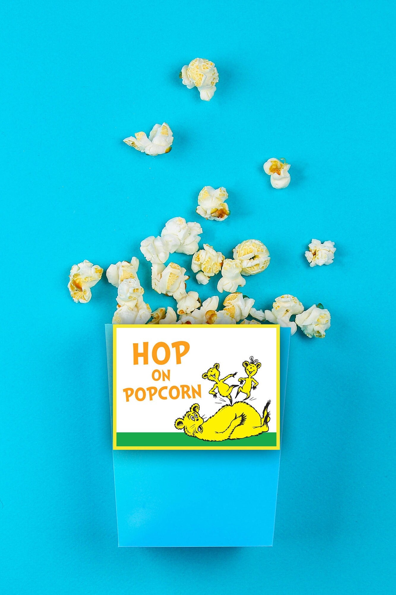 Hop On Popcorn Printable Labels Stovetop Popcorn
