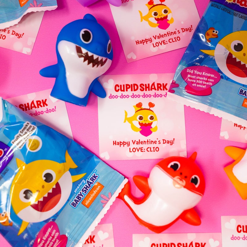 Shark Valentine - Etsy