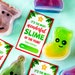 Slime Christmas Printable Tag, Slime Holiday Tag, It's the Most ...