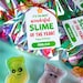 Slime Christmas Printable Tag, Slime Holiday Tag, It's the Most ...