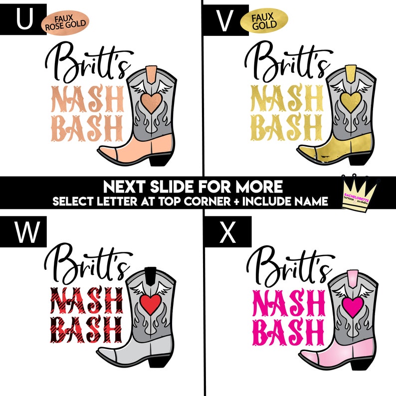 Customized Nash Bash Party Favors Nashville Bachelorette | Etsy