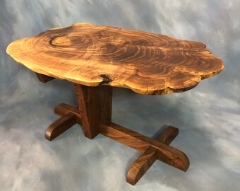 Burl Wood Table - Etsy