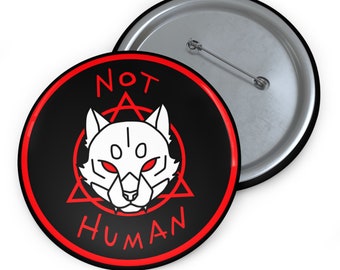 Therian Pin Button - Etsy