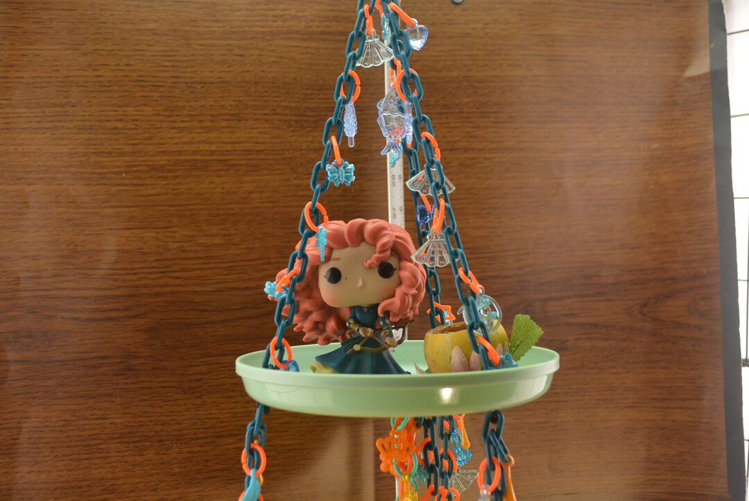 Merida, #798, Foraging Bird Sugar Glider Toy, Small Bird Toy, Exotic ...