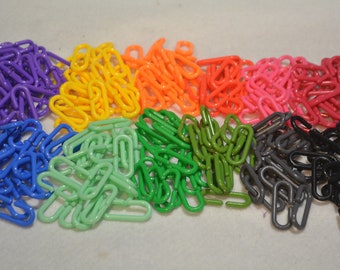 Approx 200 Mini Plastic Links 44g - Etsy