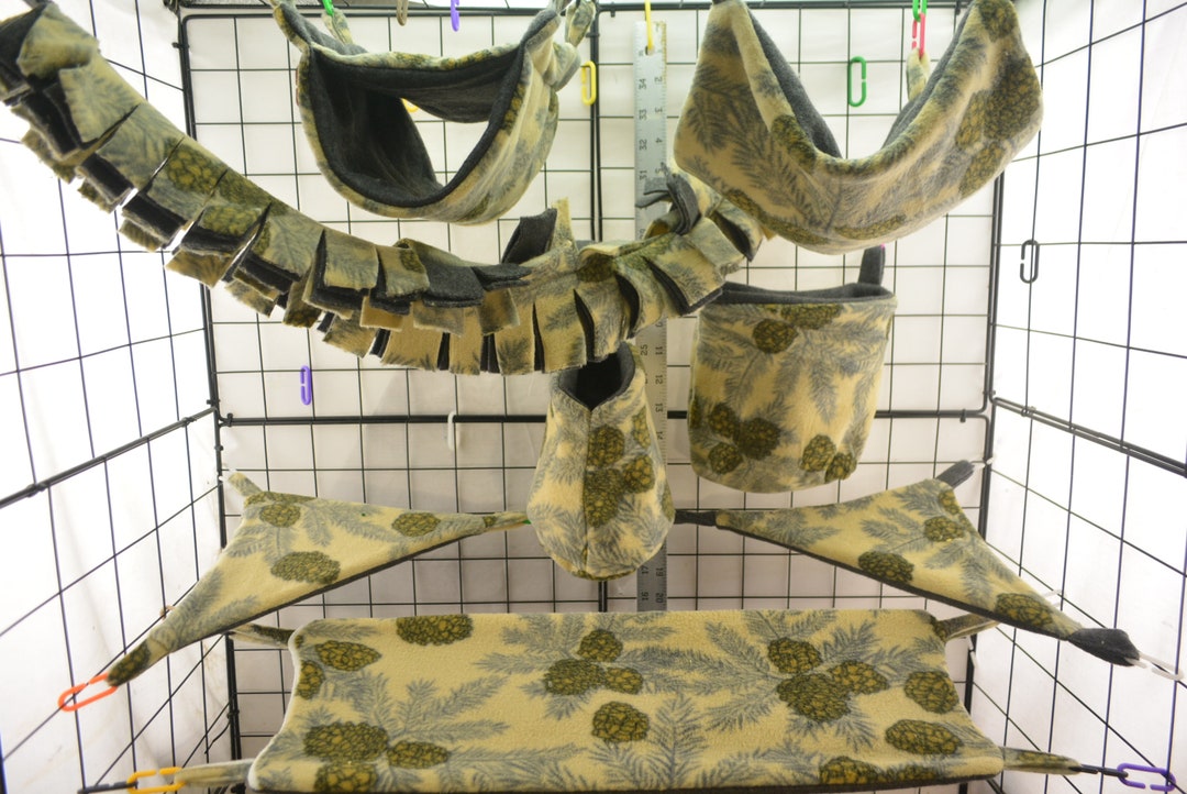Sugar Glider Cage Set, Rat Cage Set, SK281, Ready to Ship! Cage Set ...