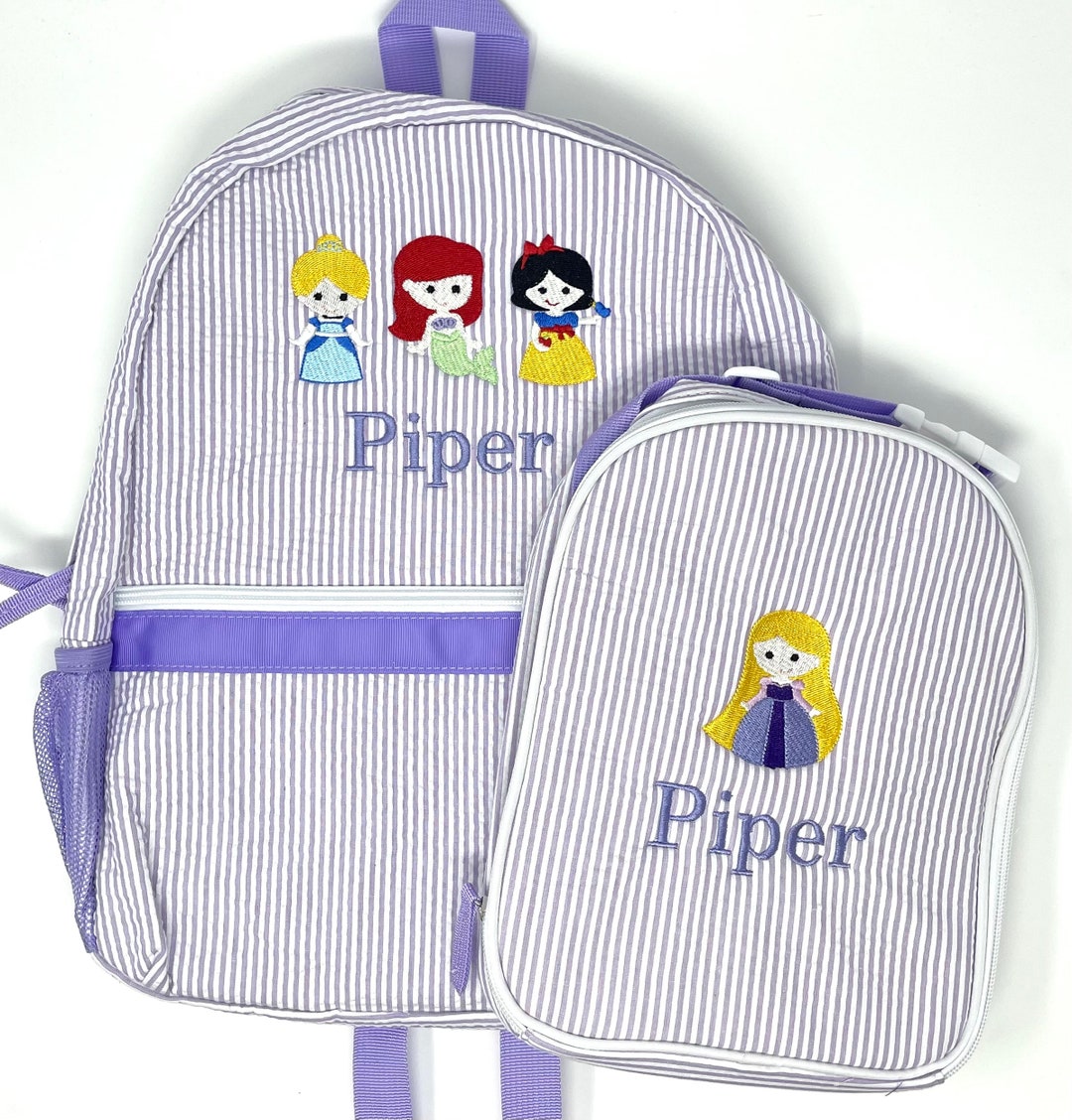 Princess Trio Backpack, Girly Backpack - Etsy