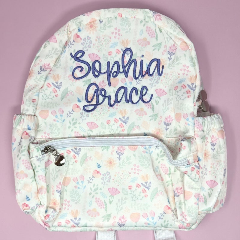 Floral Backpack - Etsy