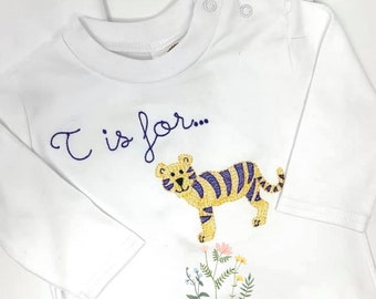 T is for Tiger | Etsy