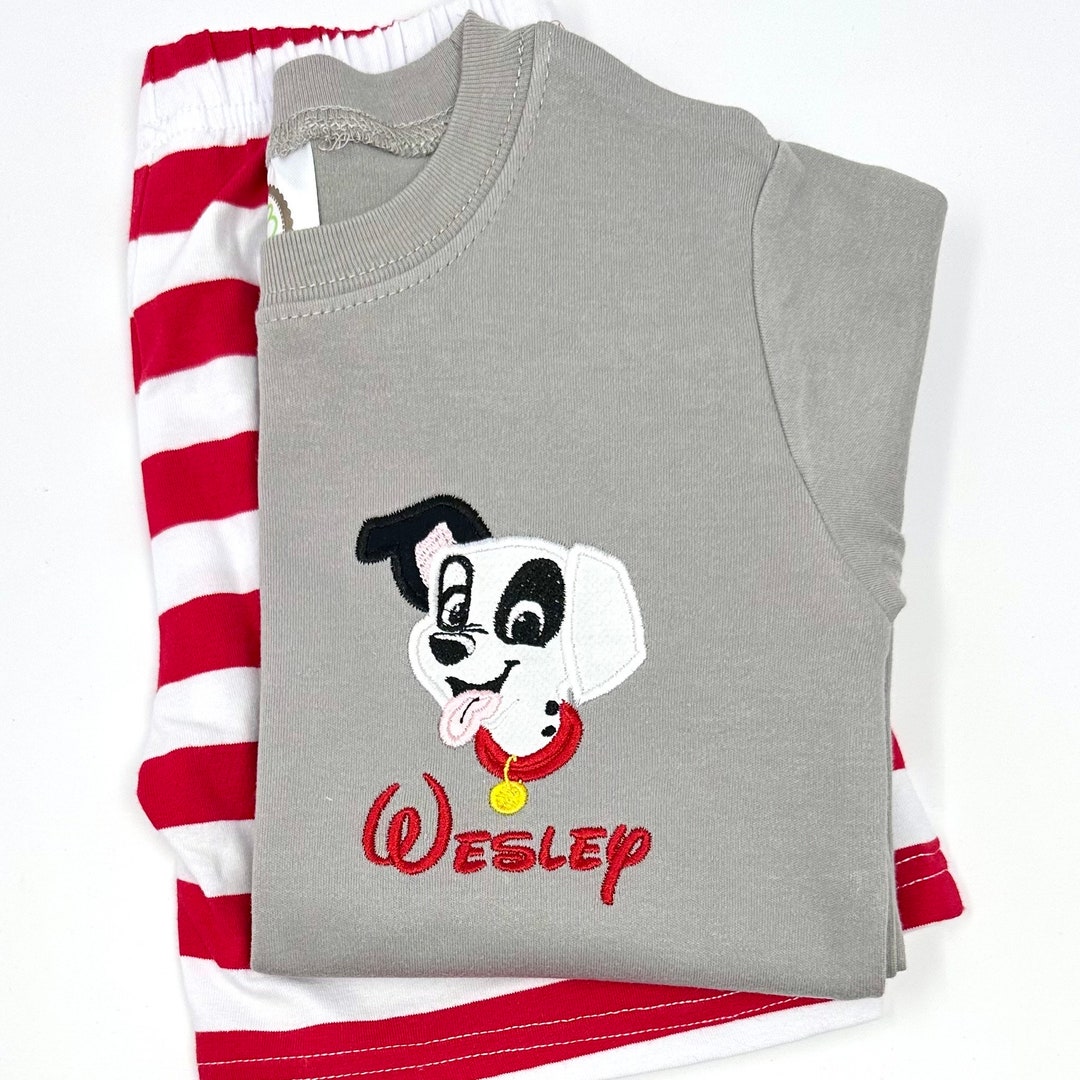 Dalmatian Embroidered Shirt for Boys, Customizable 101 Dalmatians ...