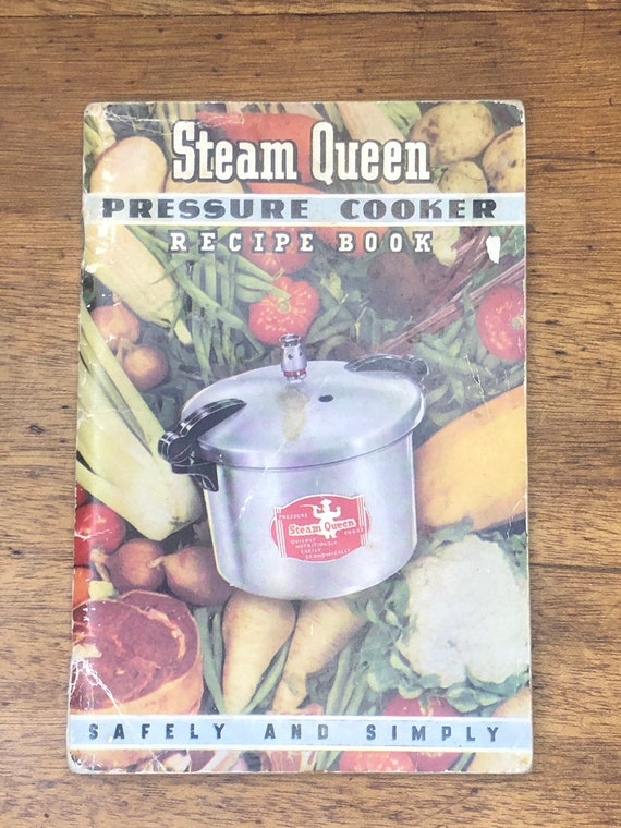 Steam Queen Pressure Cooking Recipe Book Safely and Simply | Etsy