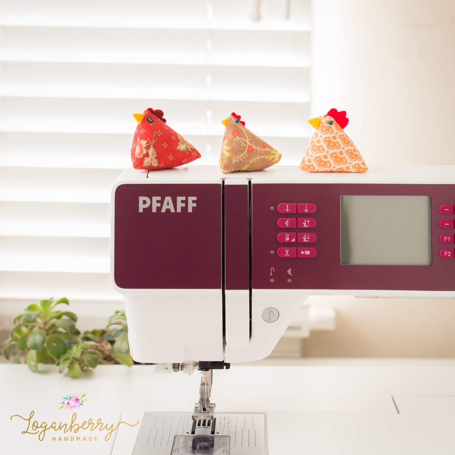 Chicken Pin Cushion Sewing PATTERN - Etsy