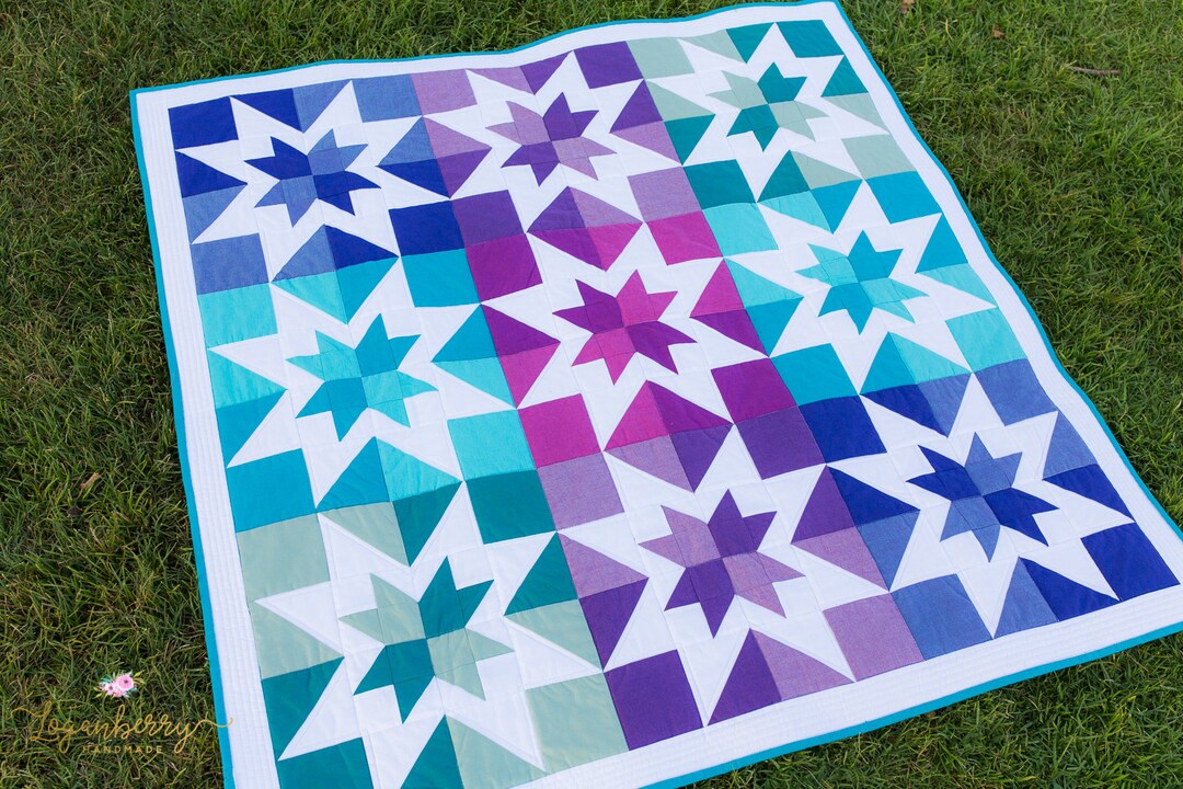 Aurora Borealis Quilt Pattern PDF - Etsy