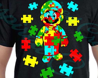 Mario Autism | Etsy