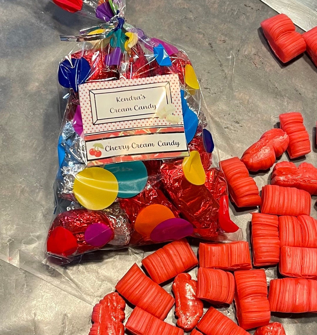 Creamy Cherry Cream Candy Old Fashioned Candy Delicious Homemade ...