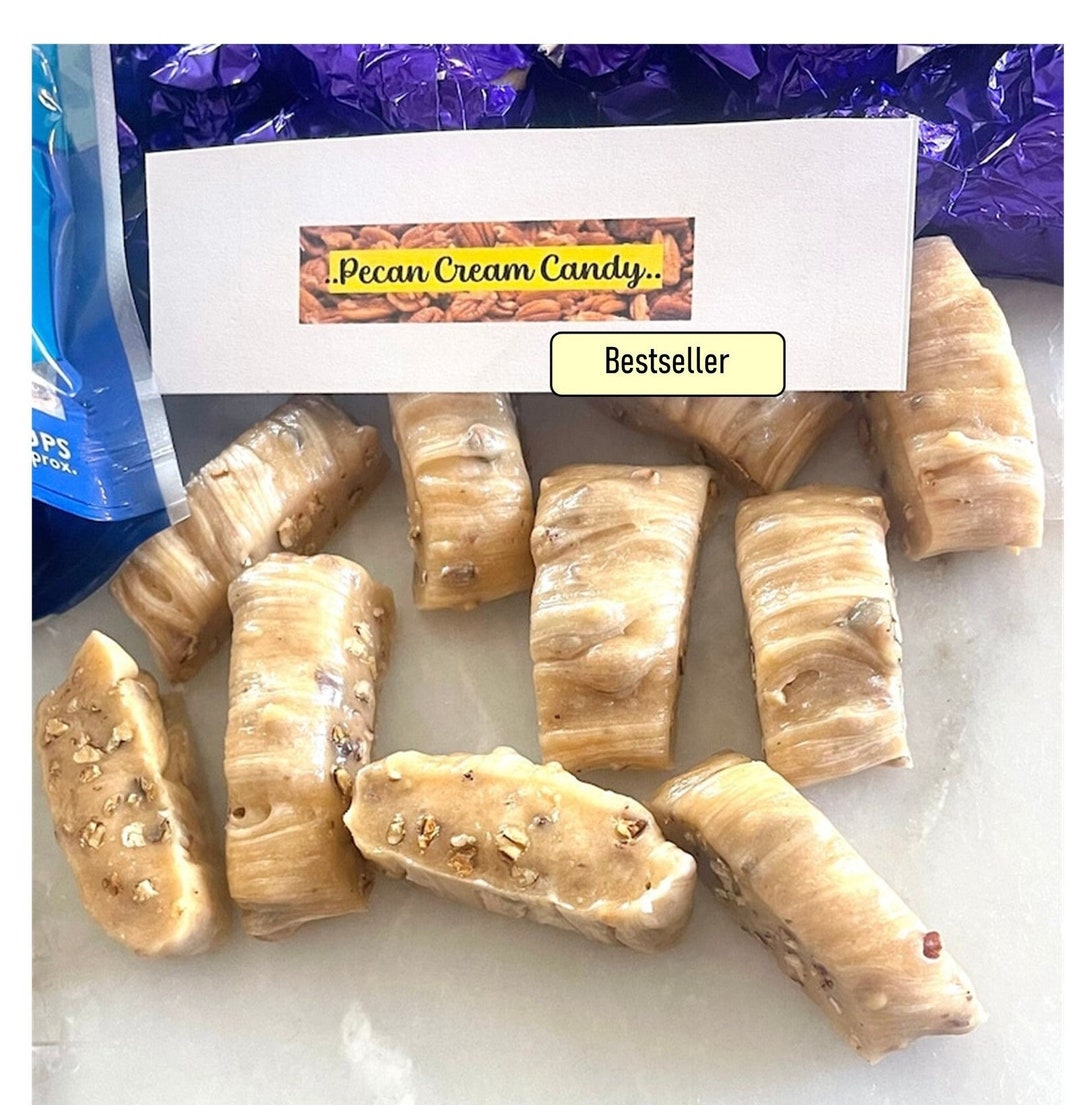 Pecan Praline Old Fashioned Kentucky Creamed Candy Pulled Rich Creamy ...
