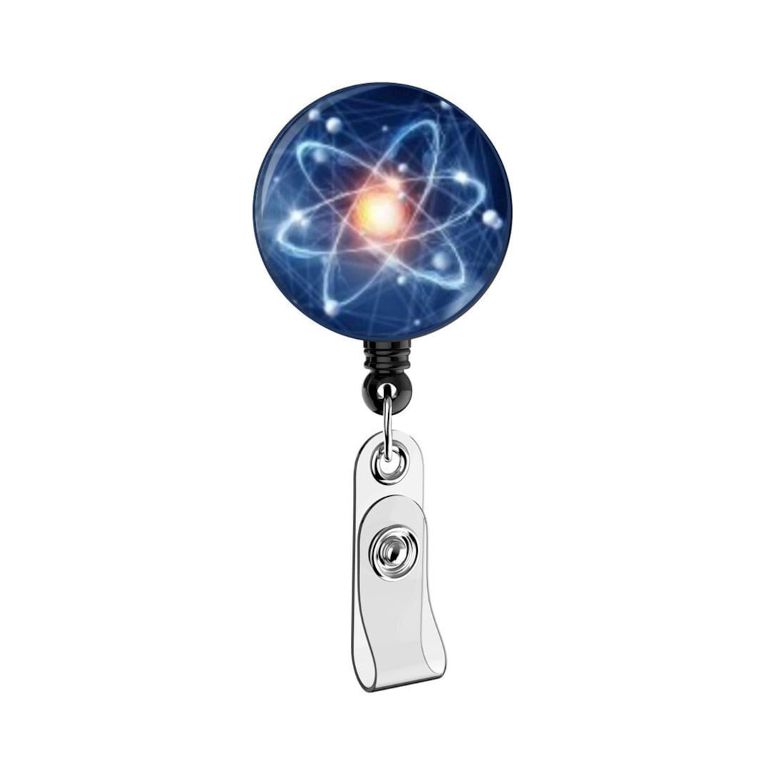 Nuclear Medicine Badge Reel, Tech Badges Holder,nuc Med Id Reels Clip ...