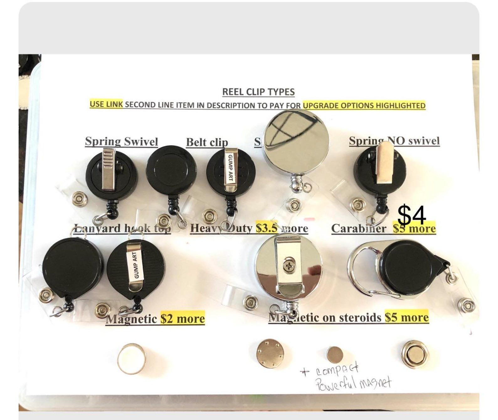 EKG Cardiac Tele Rhythm Retractable Badge Reel ER Dysrhythmia Arrythmia ...